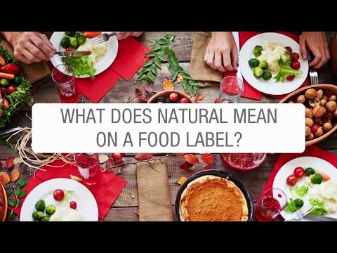 What does natural mean on a food label? | Herbalife Nutrition