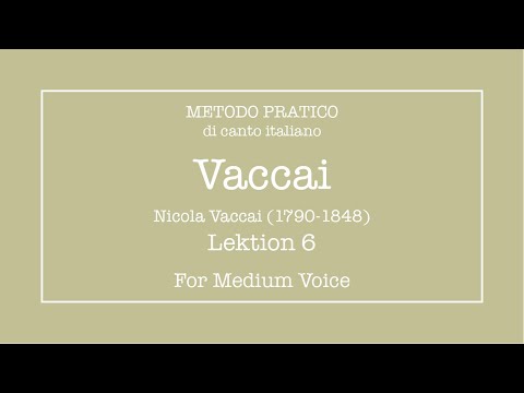 Edition Peters Vaccai Metodo Canto Medium iMuso