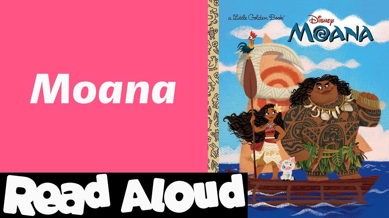 Disney's Moana | Read Along Books for Everyone!