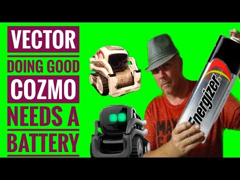 Anki Vector is just fine but Cozmo needs a Battery ideas?