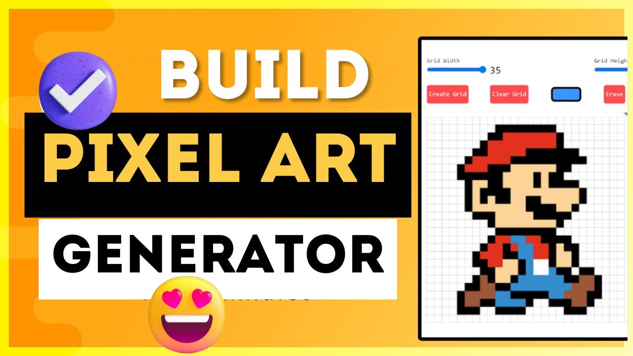 How I Build Pixel Art Generator, 19 Minutes Project Tutorial
