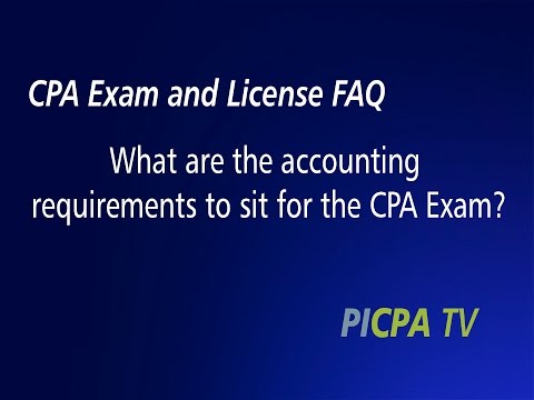 What Are the Accounting Education Requirements to Sit for the CPA Exam?