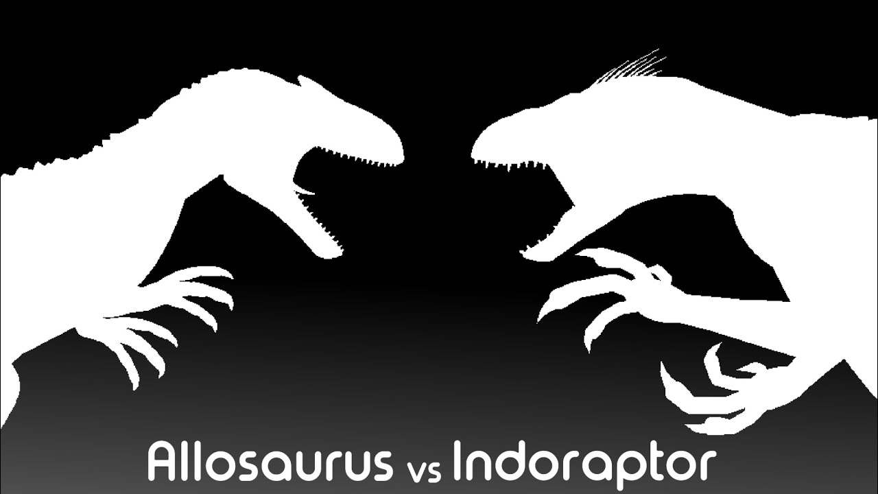 Allosaurus vs Indoraptor (A Short Stick Nodes Animation)
