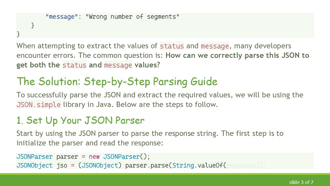 How to Easily Parse JSON with Multiple Objects in Java