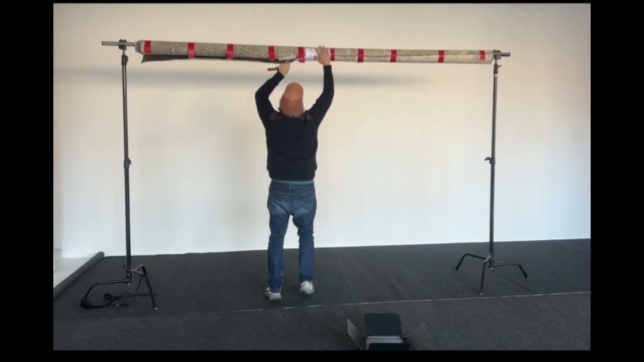 MCB Studio Backdrops - The unravelling of rental backdrop 