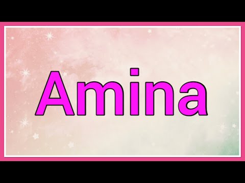 Amina | Name Origin Meaning Variations