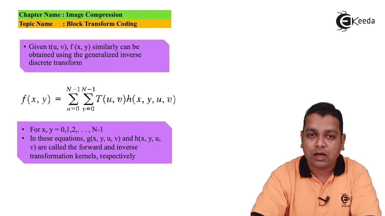 Block Transform Coding - Image Compression - Image Processing