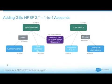 Explaining the NPSP Account Models