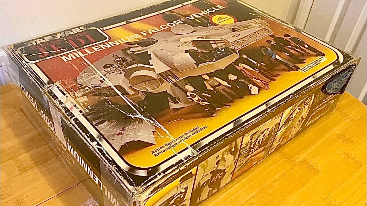 Vintage 1979 Millennium Falcon (ROJ box + instructions) - with Mold Variants