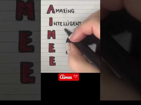 Meaning of the name AIMEE #meaning #name #aimee