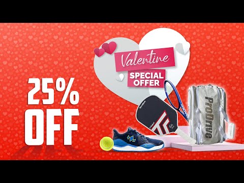Valentine's Day Deals: Rackets, Shoes & More! π Up to 25% Off