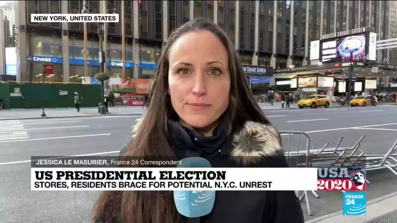 US Presidential election: Stores, residents brace for potential NYC unrest