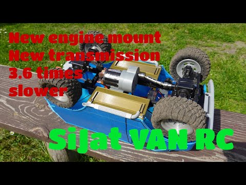 🚁 RC Gearbox 3.6 X Slowly for Motor 540/550 WPL B-series・Free 3D File ...