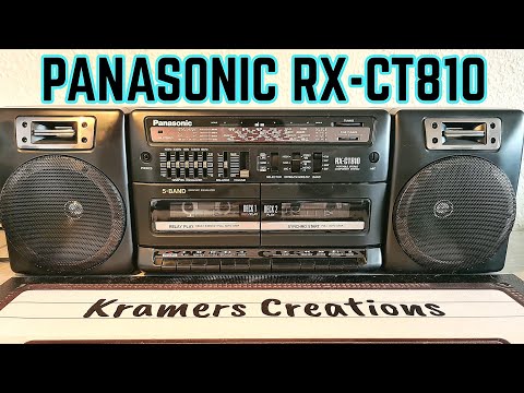Panasonic RX-CT810 Ghettoblaster 1991