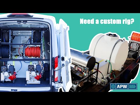 Need a custom rig? Pressure washing and soft washing | Atlantic Pressure Washers | Maryland