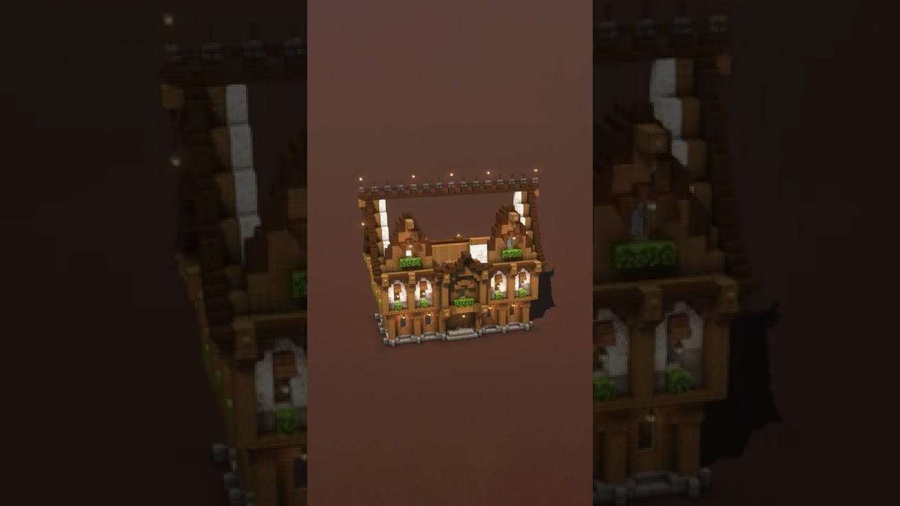 How to Build a Spruce Mansion in Minecraft