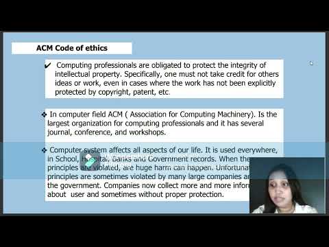 CODE OF ETHICS COMPUTER SCIENCE
