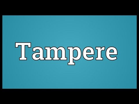 Tampere Meaning