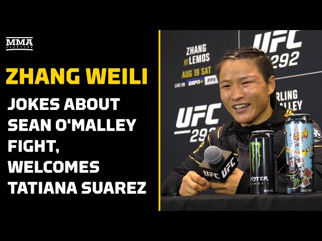 "Bradley Martyn sh**ting his pants" - 5'4" UFC star Zhang Weili hurts ...