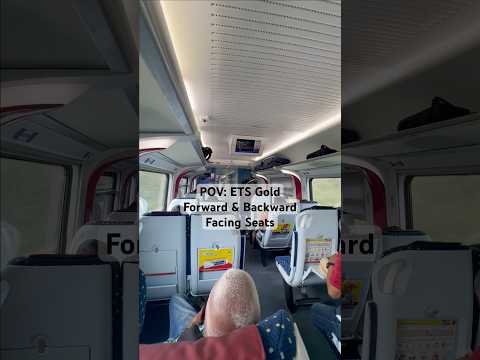 ETS Gold - what itโs like - Forward & Backward facing seats - To Ipoh