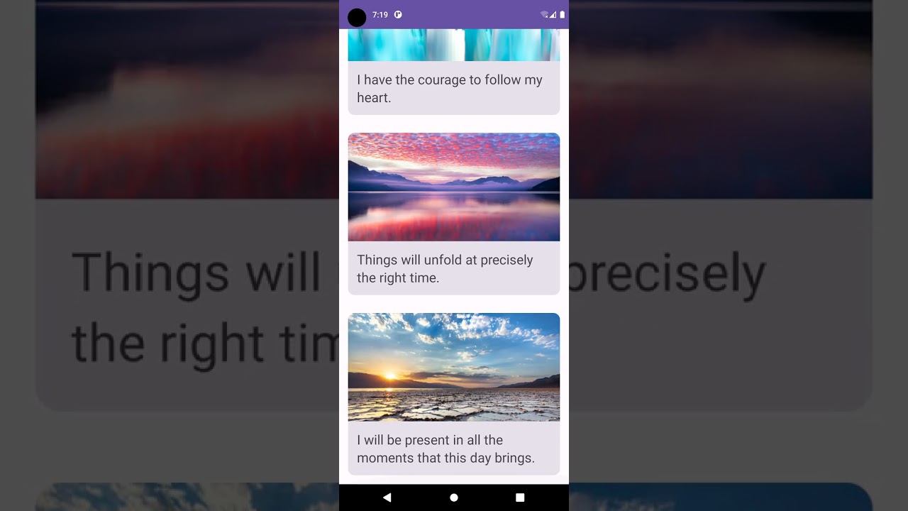 Android Jetpack Compose Added a Scrollable List