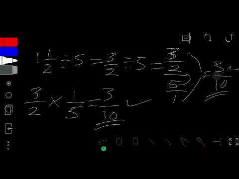 JSS1: Division of fractions
