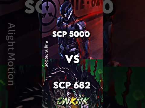SCP 682 VS SCP 5000 | #battle #shorts