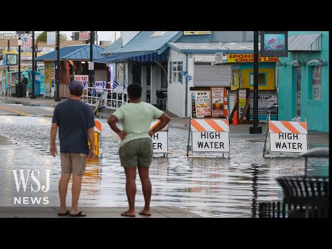 Hurricane Debby Makes Landfall, Expected to Bring 'Historic' Rainfall | WSJ News