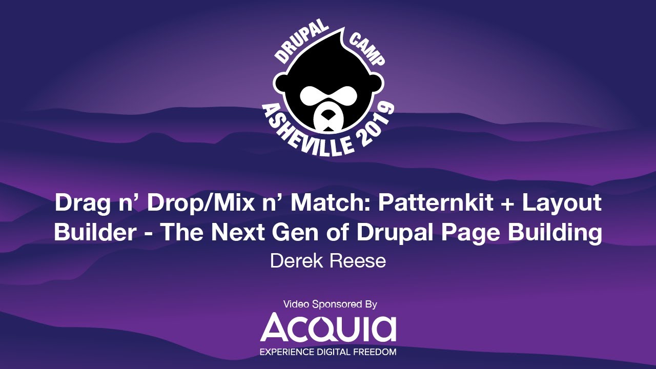 Drag n' Drop/Mix n' Match: Patternkit + Layout Builder - The Next Gen of Drupal Page Building