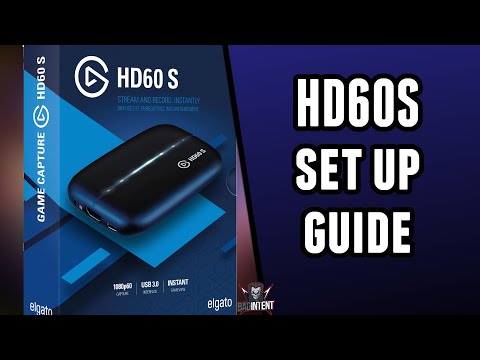 How to set up and Install Elgato HD60 S Capture Card