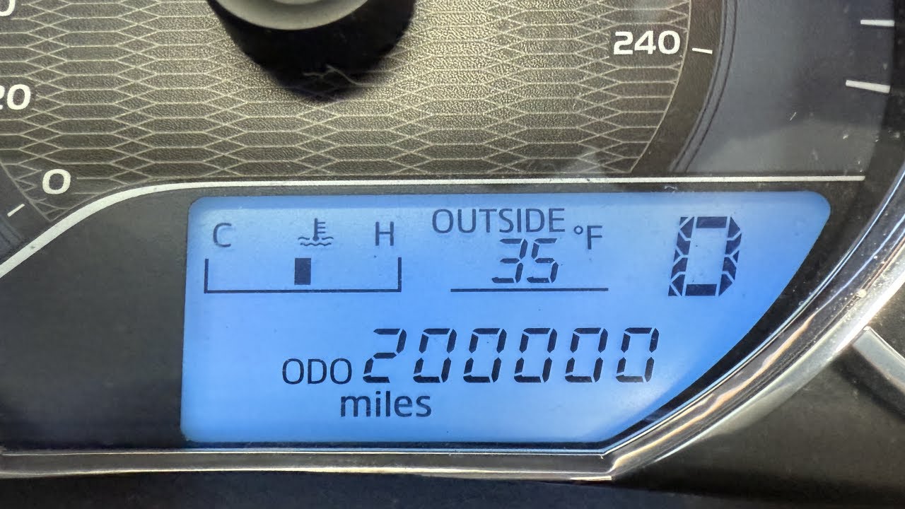 Toyota Corolla Maintenance and Repair cost at 200K Miles