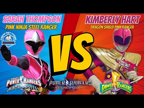Power Rangers Legacy Wars | Sarah Thompson Vs DS Kimberly Hart