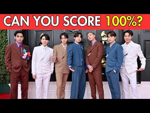 EASY BTS QUIZ FOR LOYAL ARMIES