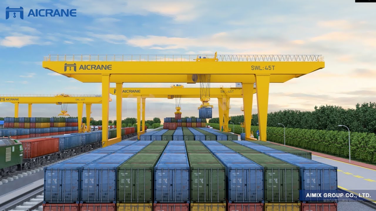 AICRANE RMG for Containers Lifting
