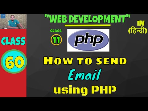 Learn How to send Email with PHP mail Function || Web Development Classes in HIndi - Mind Luster