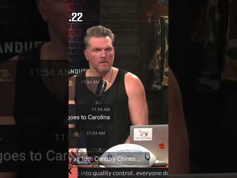 “WHAT” - Discussion about vegetables on the Pat McAfee show