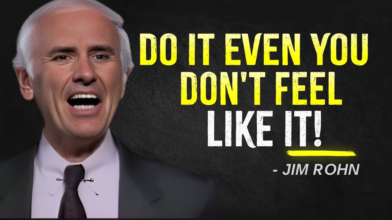 STAY FOCUSED ON CONSISTENCY, DISCIPLINE AND MINDSET EVERYDAY - Jim Rohn Motivation