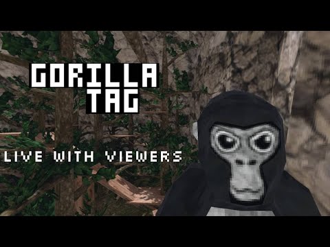 🔴🔴🔴GORILLA TAG LIVE FAN CODES AND MINIGAMES WITH VIEWERS🔴🔴🔴