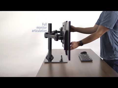 STAND-V003FG Triple Monitor Mount by VIVO