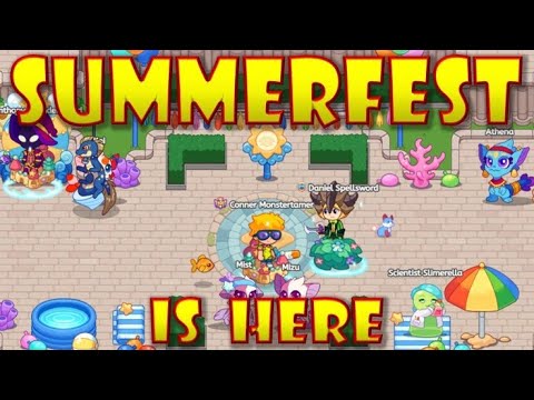SUMMERFEST is HERE!!! Prodigy Math Game!!!