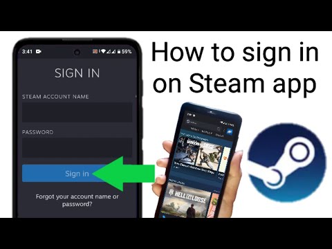 how to sign in steam mobile app | download install & sign in your account on steam mobile app