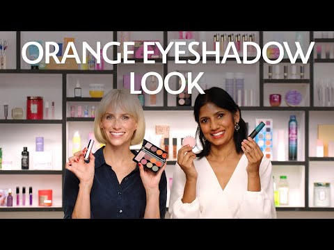 Trend to Try: Orange Eyeshadow Look | Sephora