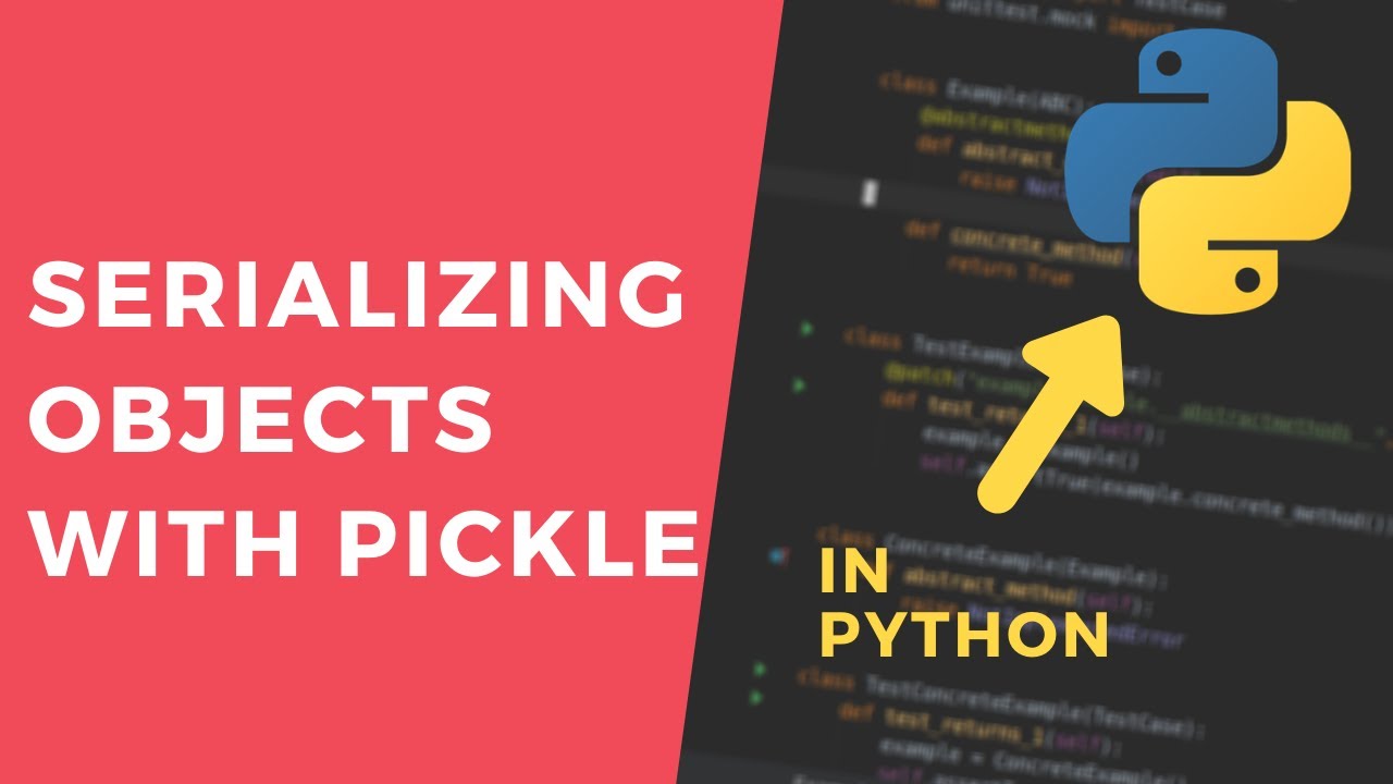Serializing objects with pickle - 1 Minute Python Tutorial #shorts