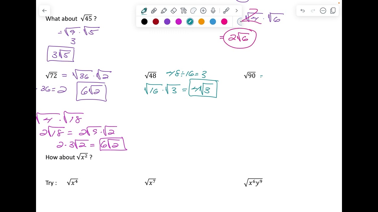 Alg 9.1 (Day 1) Notes