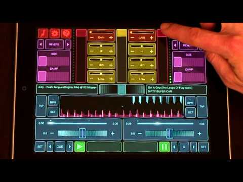 iPad DJ App Shootout – djay vs Sonorasaurus Rex – Synthtopia
