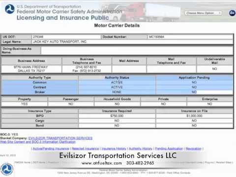 FMCSA Status
