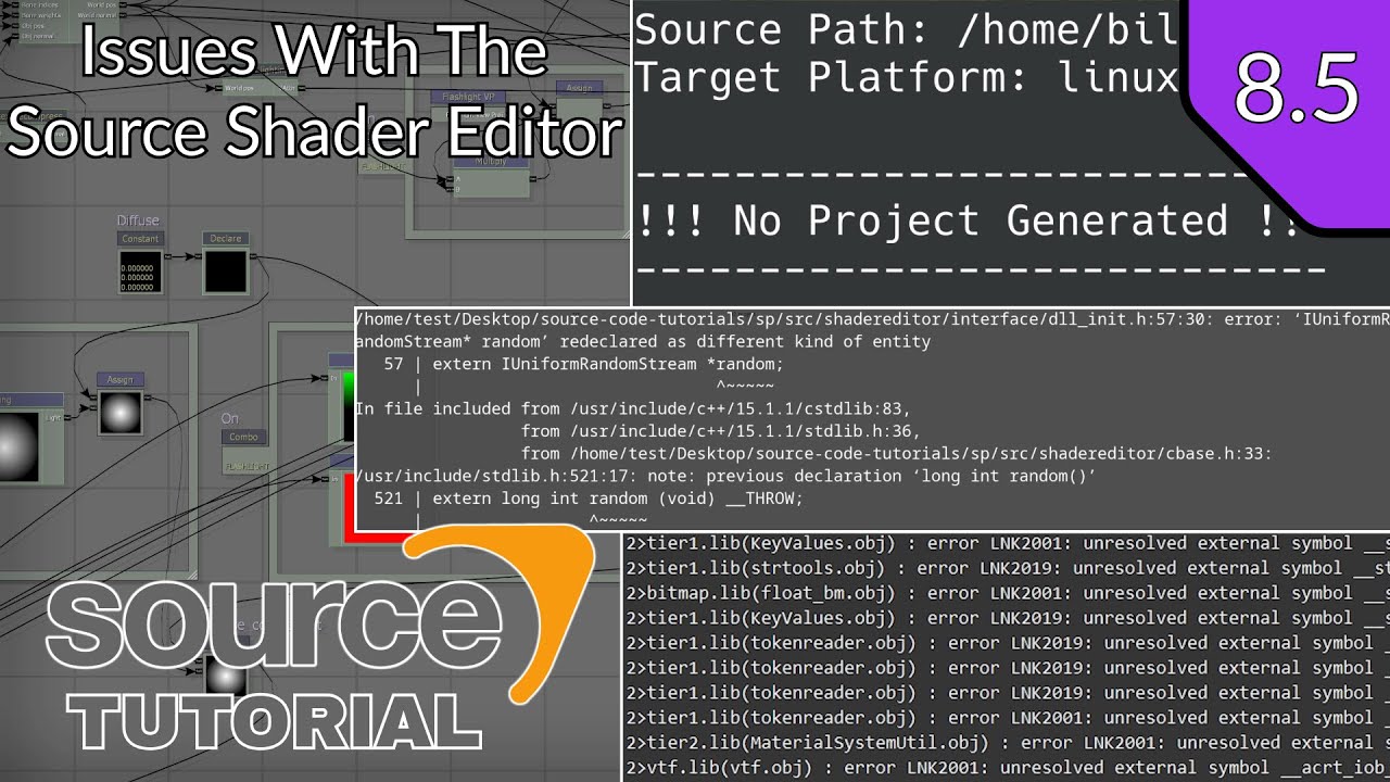 Valve Source Code 2013 Tutorial (Episode 8.5): Issues With The Source Shader Editor