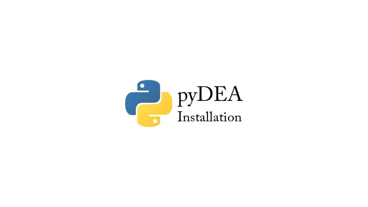 pyDEA Installation - Data Envelopment Analysis (DEA) in Python