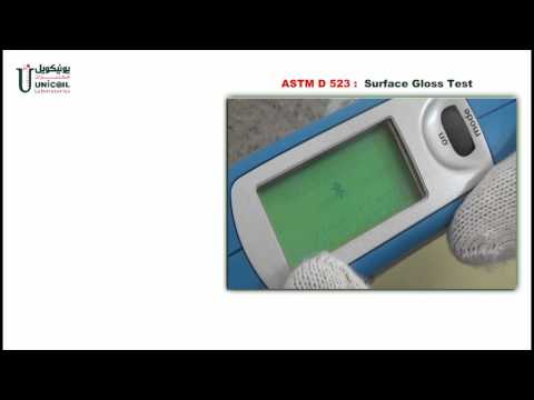 Surface Gloss Test