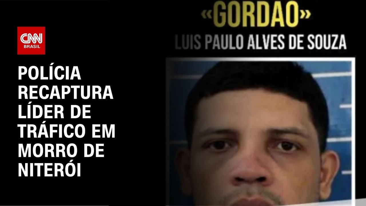 Polícia recaptura líder do tráfico de drogas do Morro do Mato Grosso ...